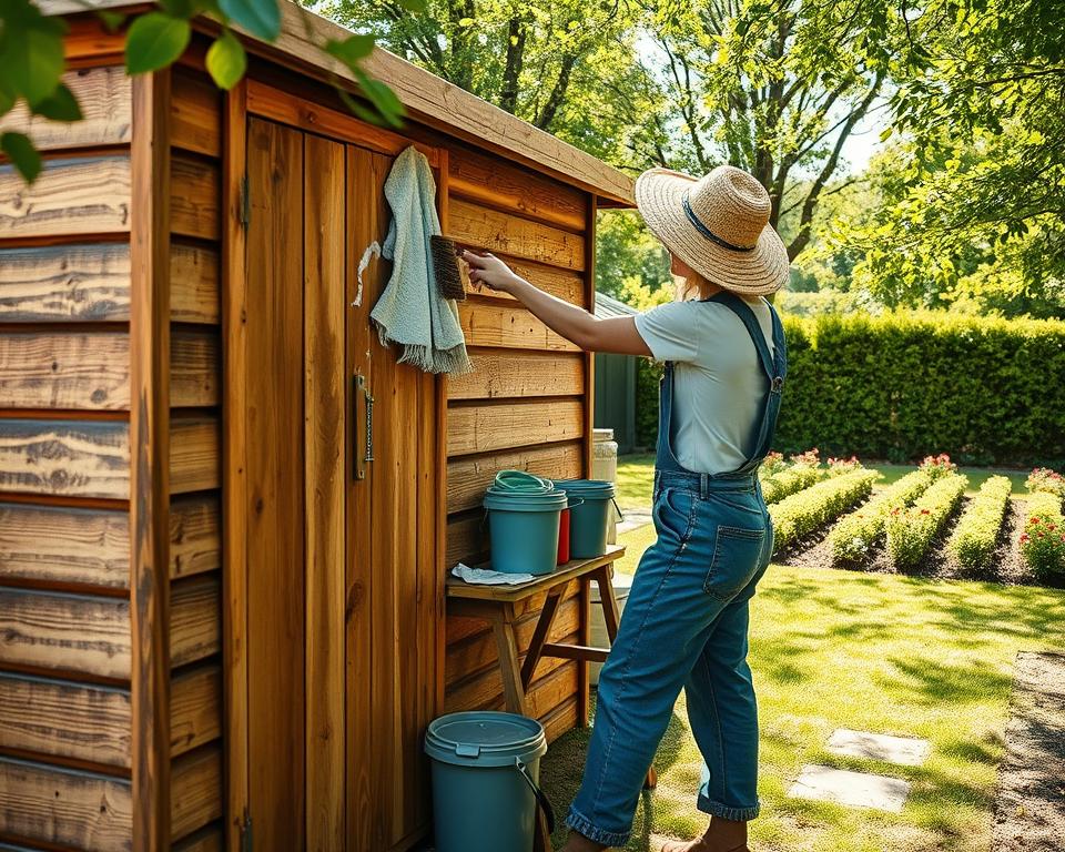 How to Clean a Wooden Shed: Step-by Garden-Blog
